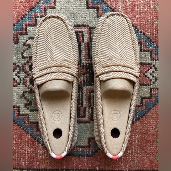 Rothy's | Shoes | Nwt Rothys The Driver Loafer Tan Herringbone | Poshmark